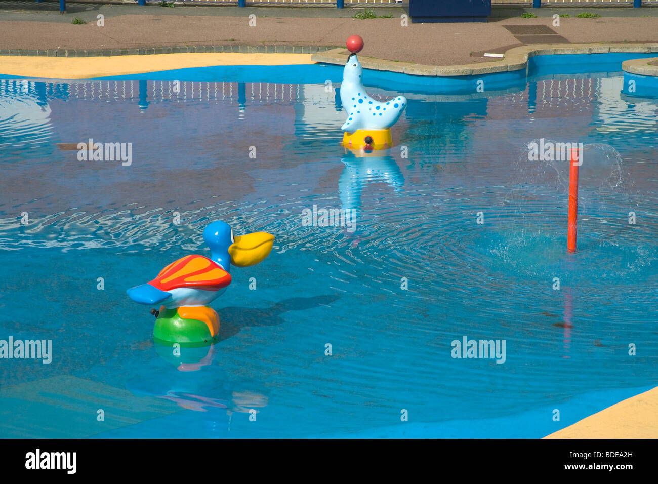 swimming pool at Sutton on sea on the Lincolnshire coast Stock Photo ...