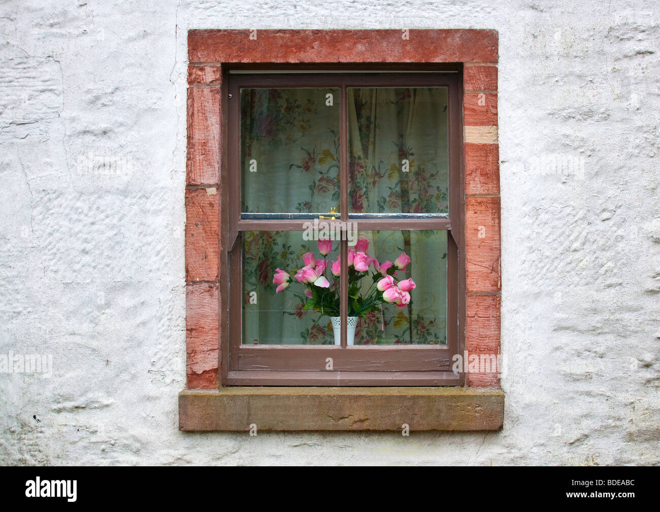 Pink window frame hi-res stock photography and images - Alamy