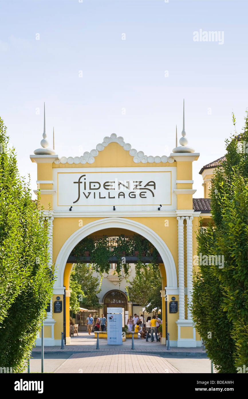 Fidenza outlet village fidenza emilia hi-res stock photography and ...