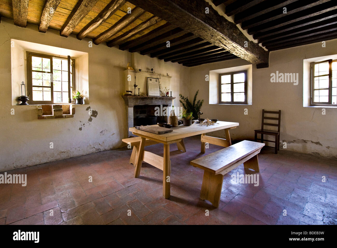 Giuseppe Verdi's house, Roncole Verdi, province of Parma, Italy Stock ...