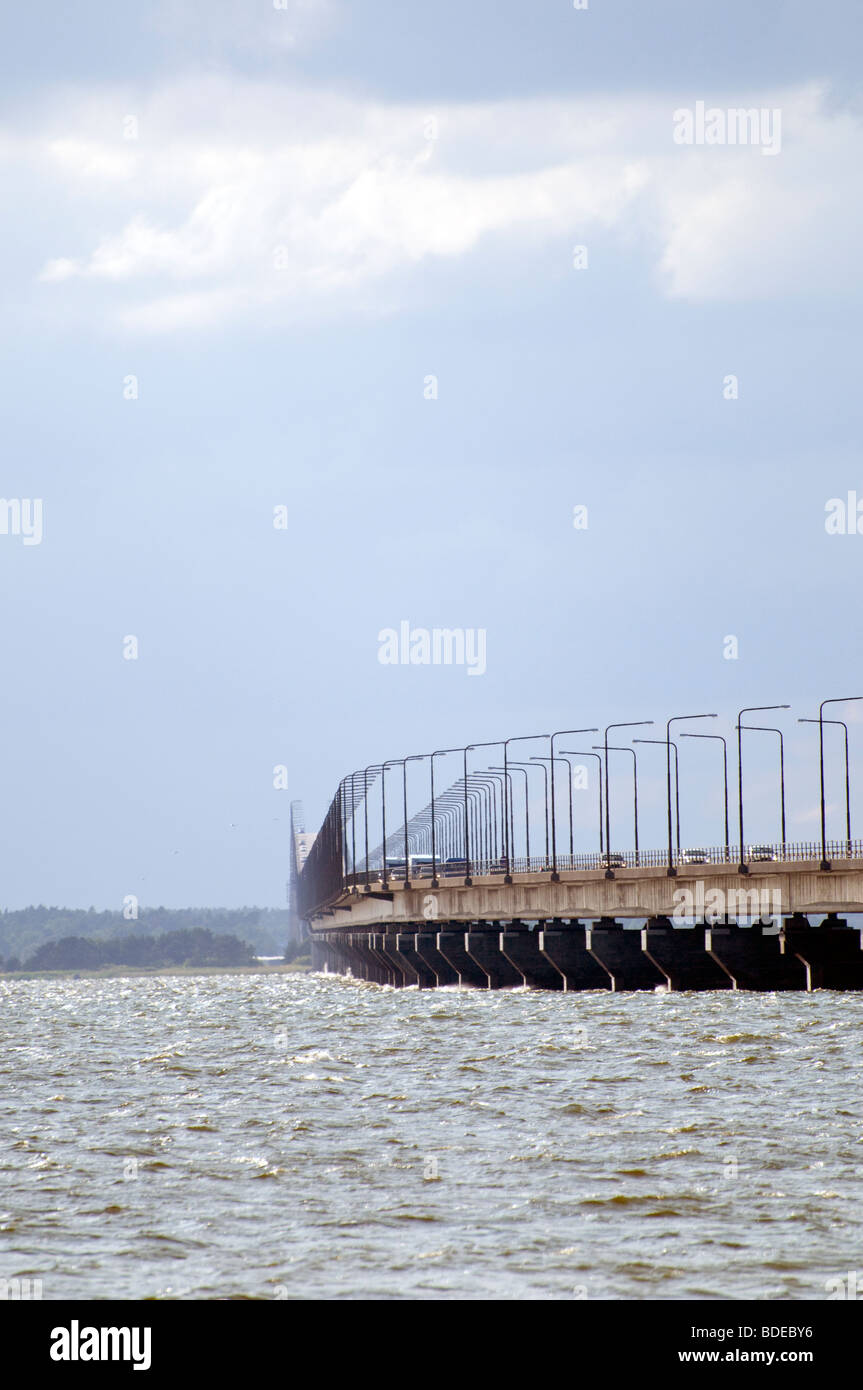 The bridge between Öland and the mainland Stock Photo - Alamy
