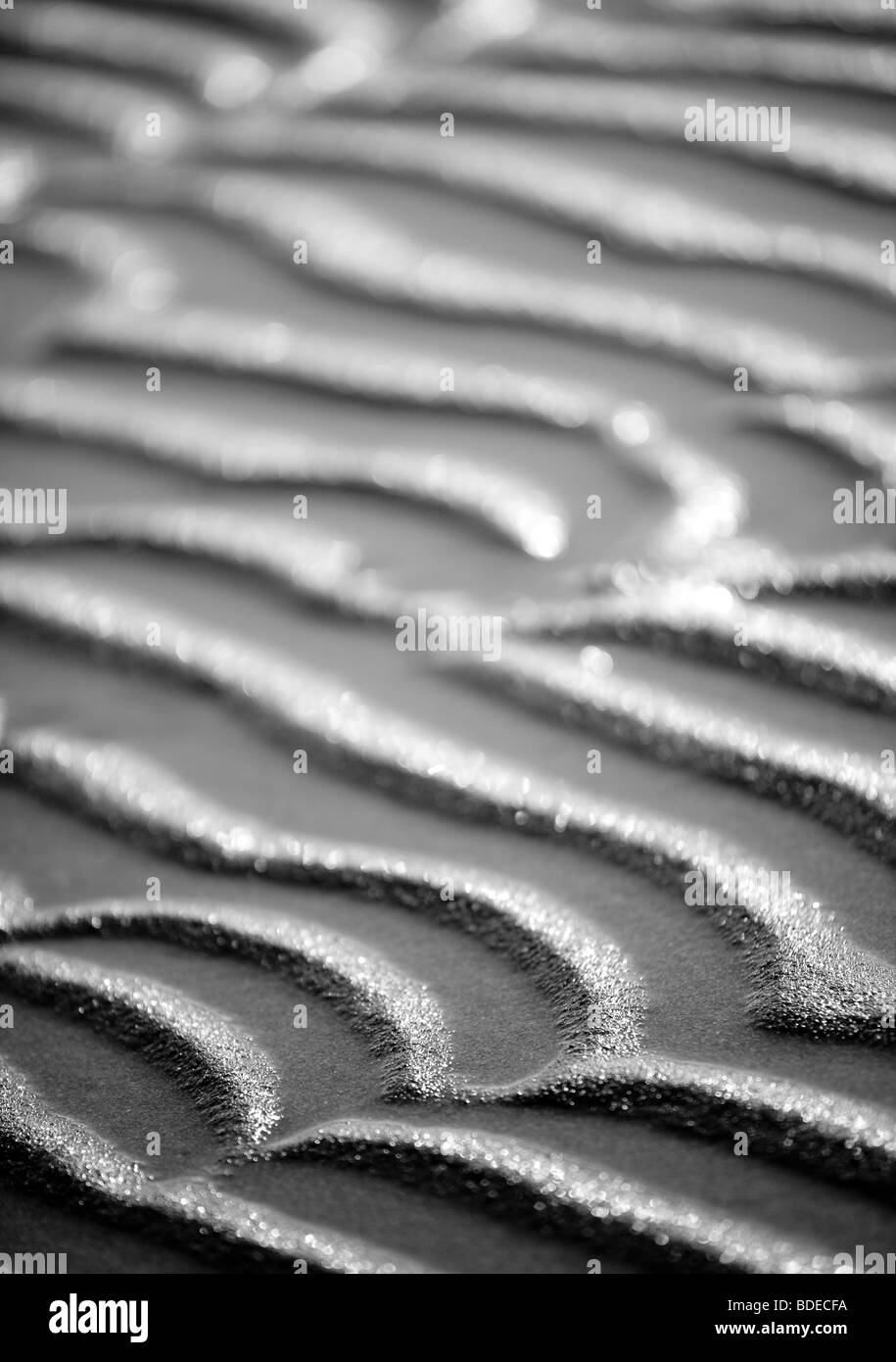 Wave patterns on sand Stock Photo: 25518062 - Alamy