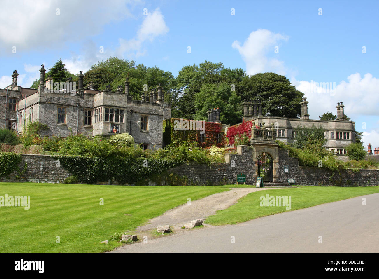 Tissington Hall, Tissington, Peak District National Park, Derbyshire ...