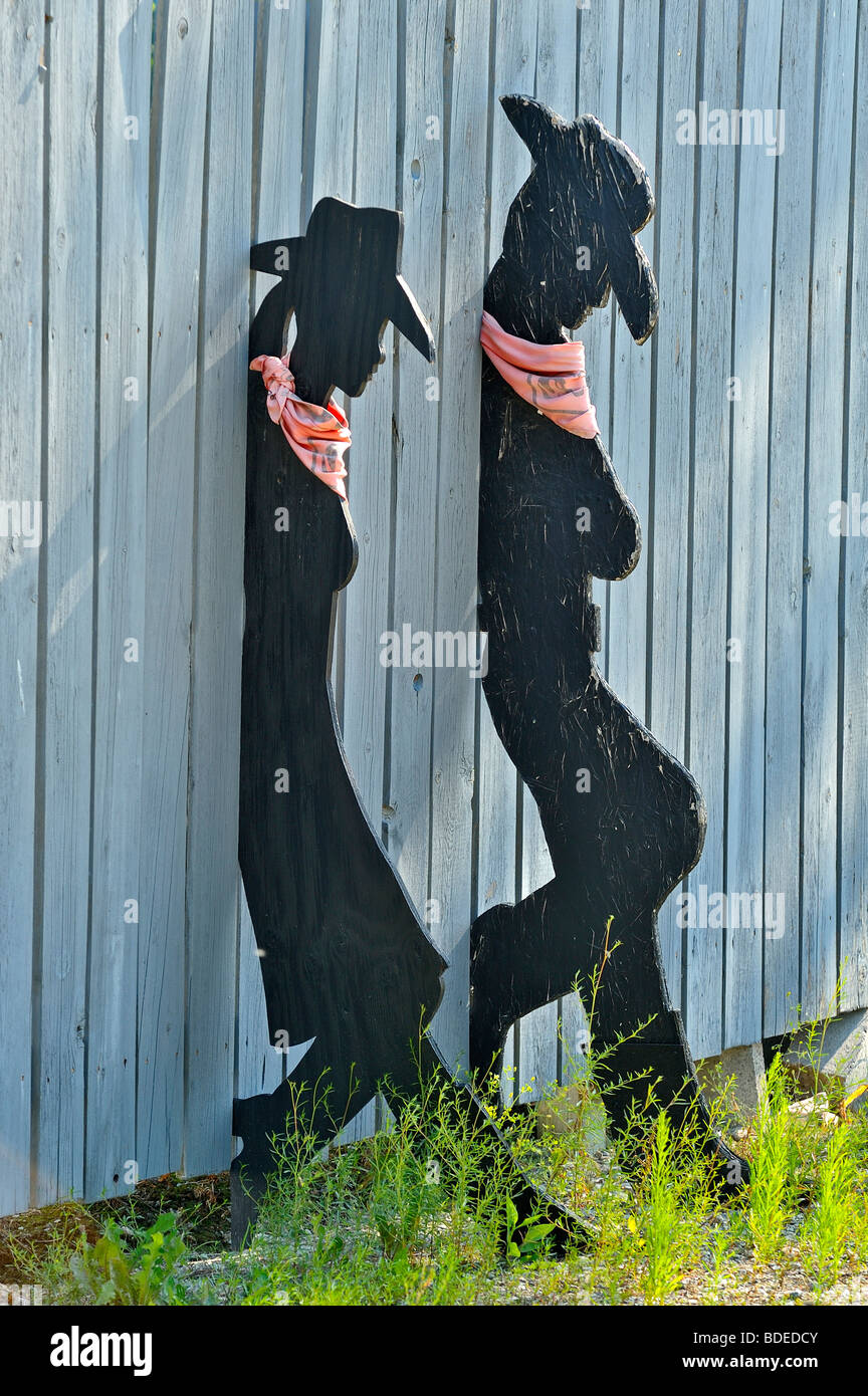 Cowboy fence hi-res stock photography and images - Alamy