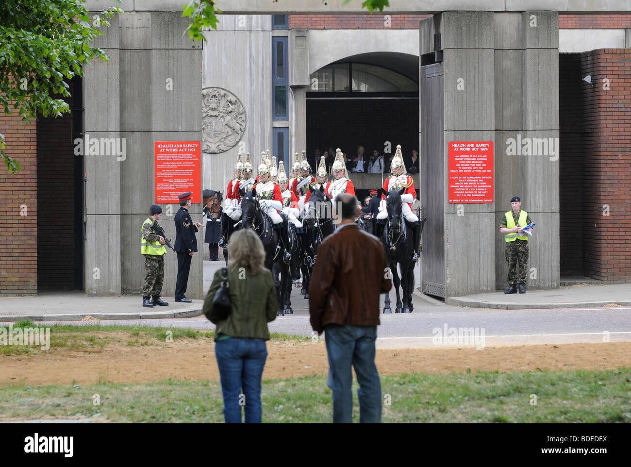 Household cavalry barracks hi-res stock photography and images - Alamy