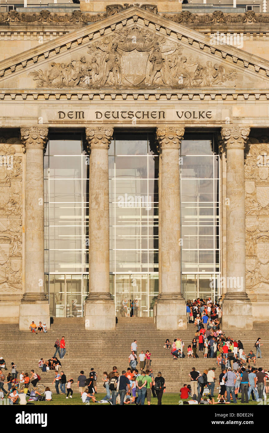 Reichstag steps hi-res stock photography and images - Alamy