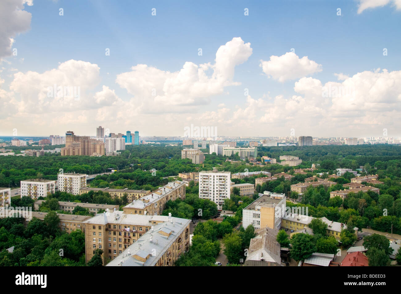 Aerial moscow hi-res stock photography and images - Alamy
