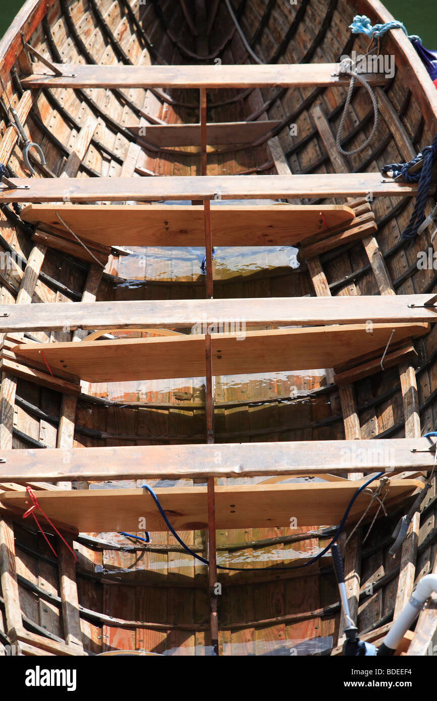 Wooden boat detail Stock Photo - Alamy