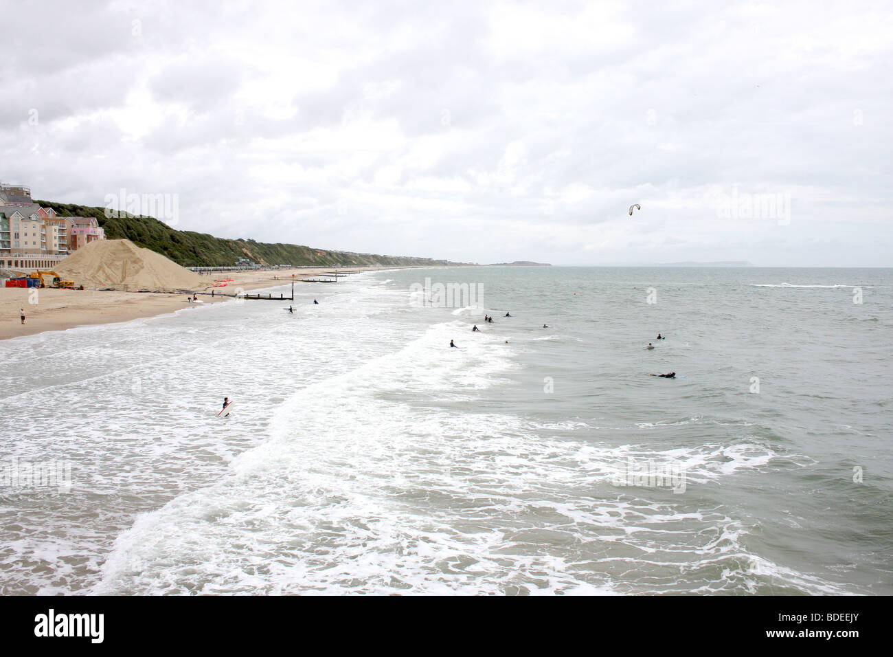 Boscombe Beach in Dorset England UK Stock Photo - Alamy