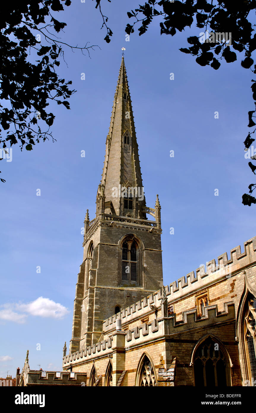 St. Mary`s Church, Higham Ferrers, Northamptonshire, England, UK Stock ...