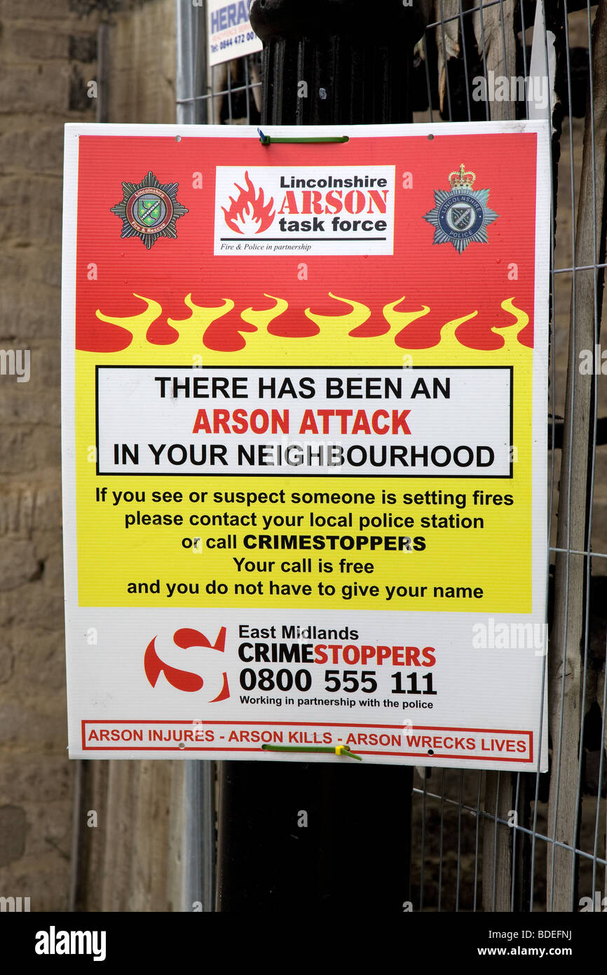 Arson attack hi-res stock photography and images - Alamy