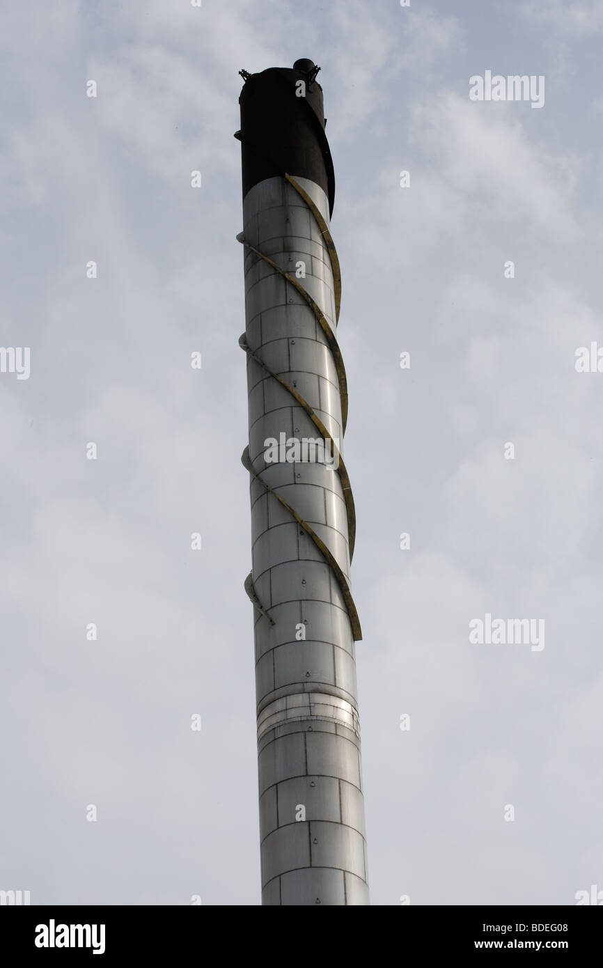St Mary's Paddington hospital incinerator chimney Stock Photo - Alamy