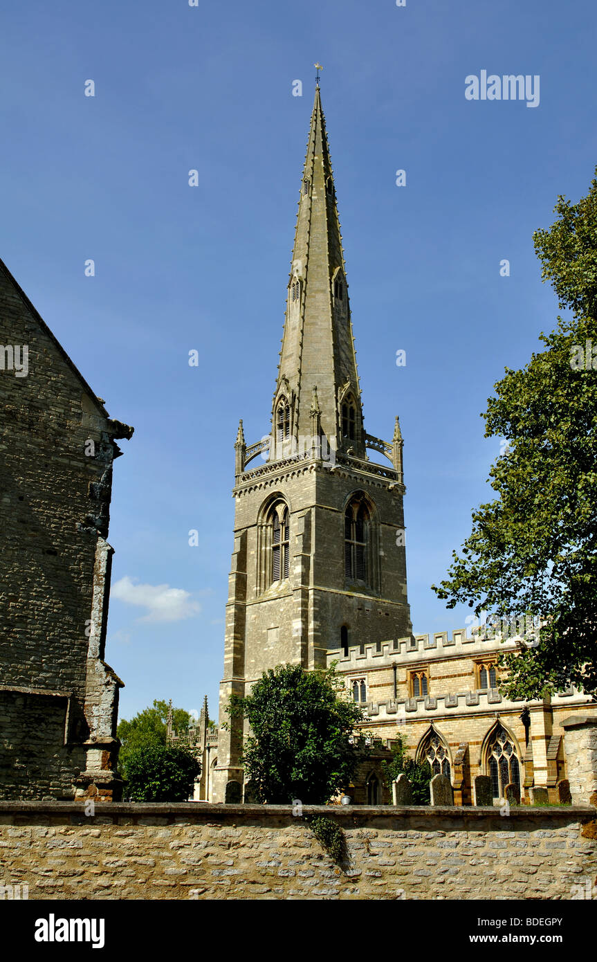 St. Mary`s Church, Higham Ferrers, Northamptonshire, England, UK Stock ...