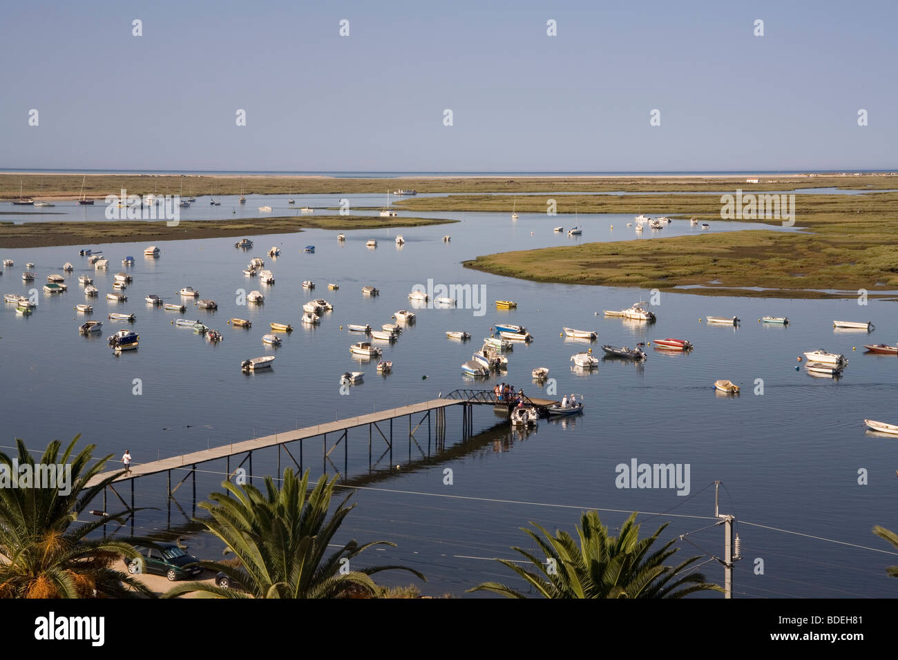 Portugal Algarve Faro Formosa Nature park Stock Photo - Alamy