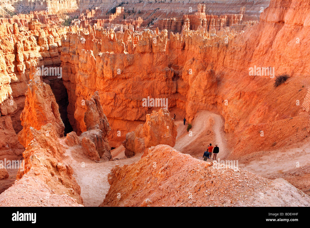 Navajo loop bryce canyon tourist hi-res stock photography and images ...