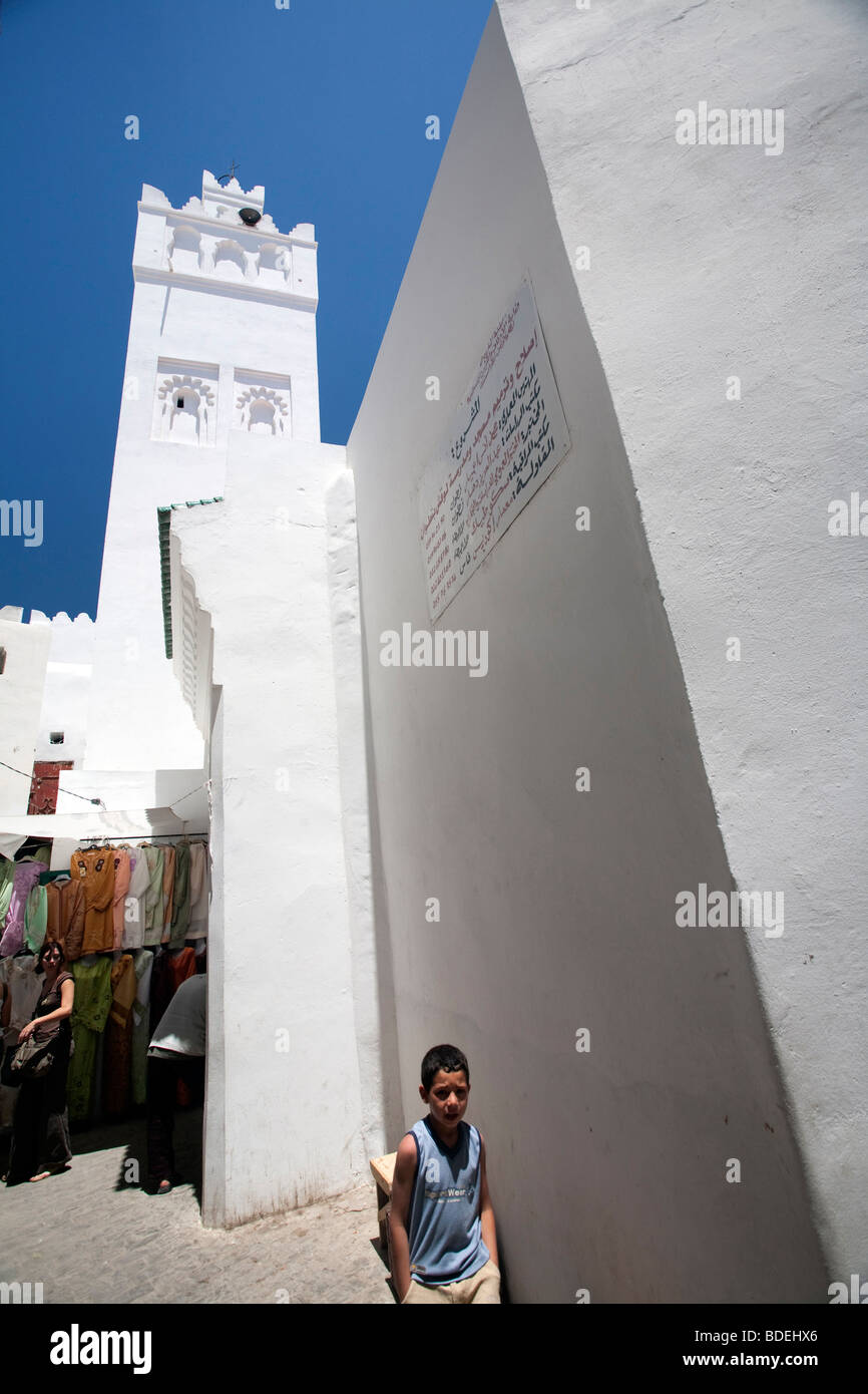 Mosque in the medina, Town of Tetouan, northern Morocco, Africa Stock ...
