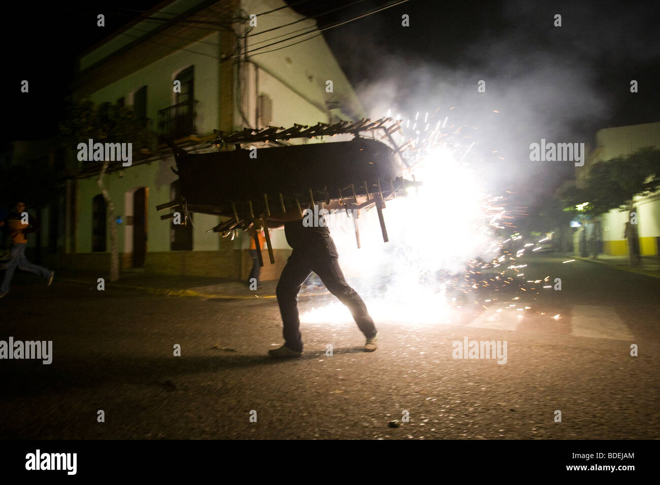 Toro de fuego, Spain Stock Photo - Alamy