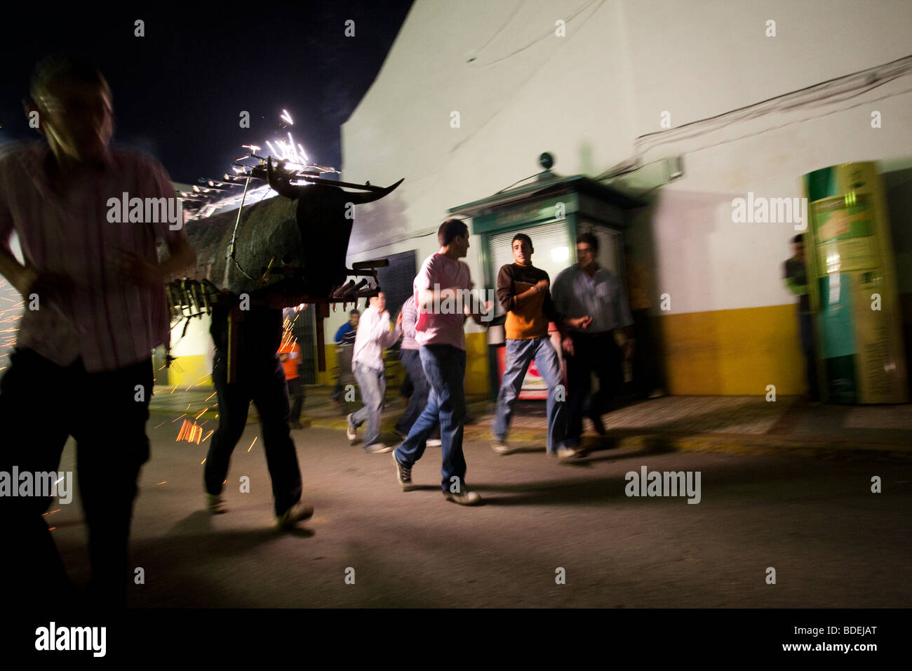 Toro de fuego hi-res stock photography and images - Alamy