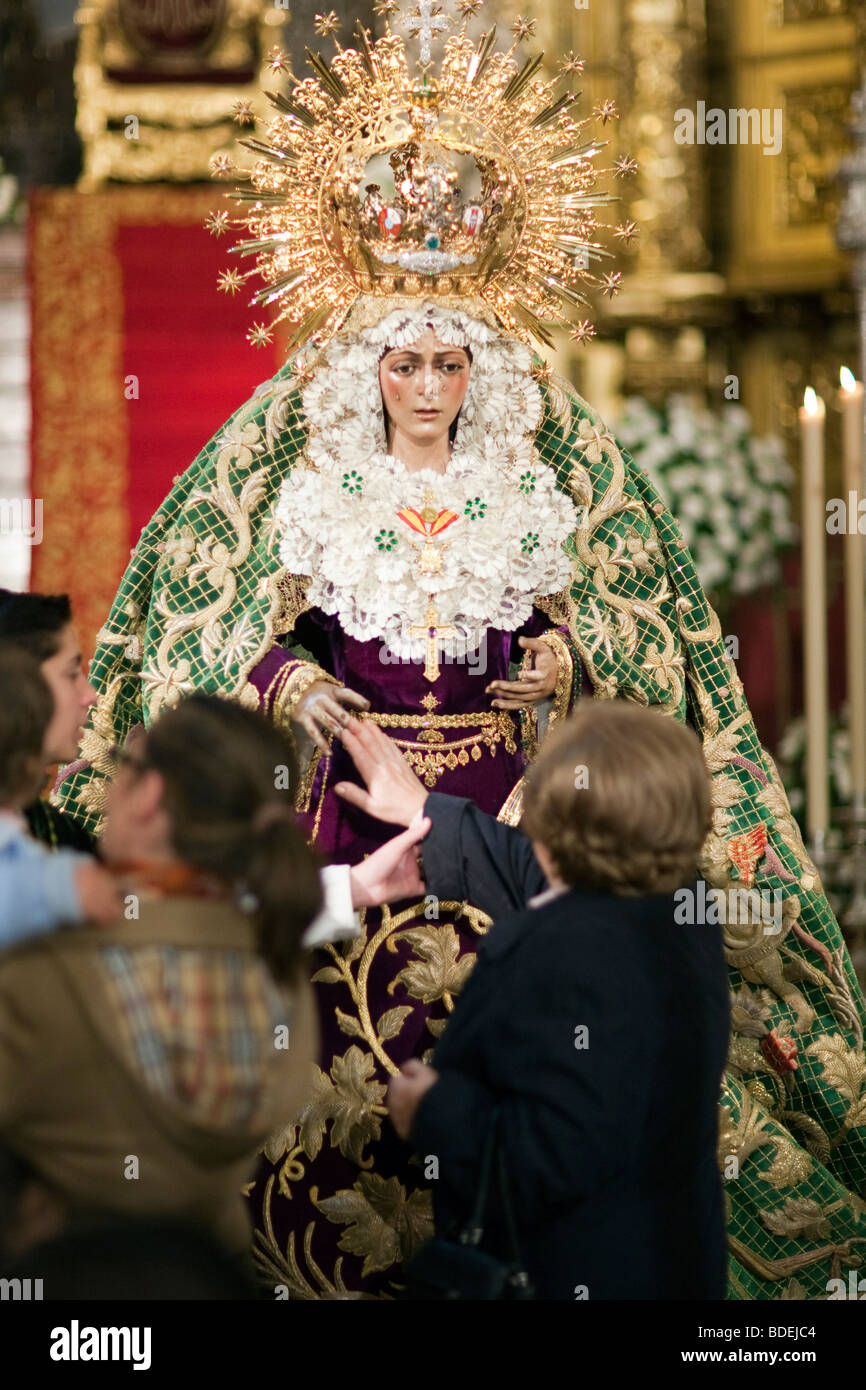 Our Lady Of The Esperanza Macarena High Resolution Stock Photography ...