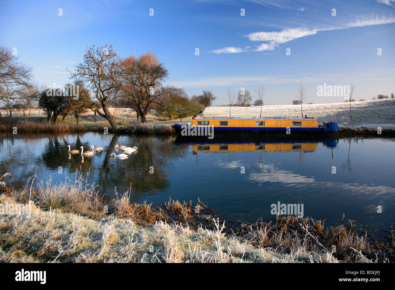 River nene fotheringhay boat hi-res stock photography and images - Alamy
