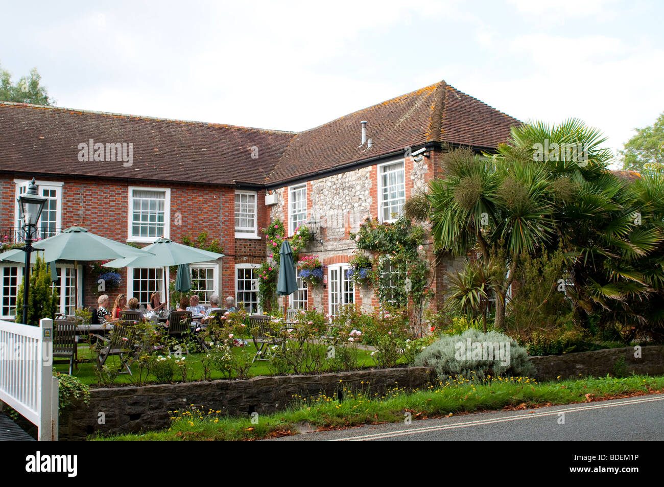Millstream Hotel and Restaurant, Bosham, West Sussex, UK Stock Photo ...
