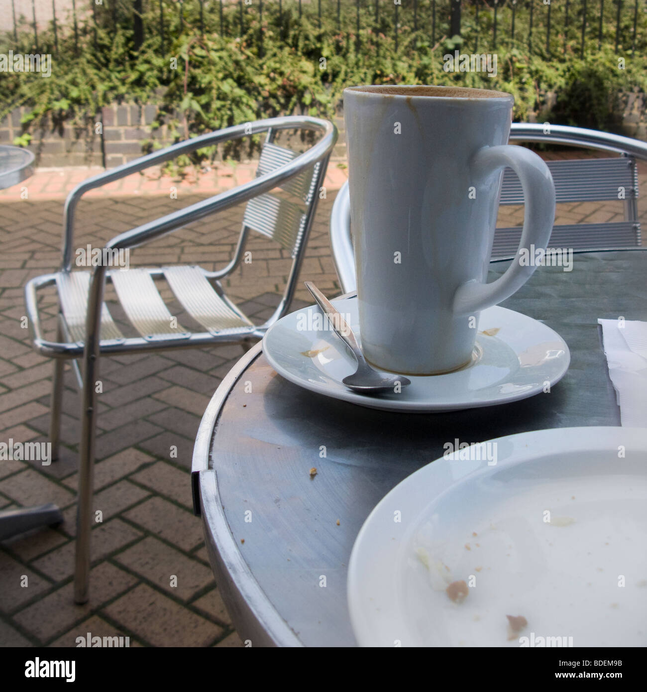 coffee cup on table Stock Photo - Alamy