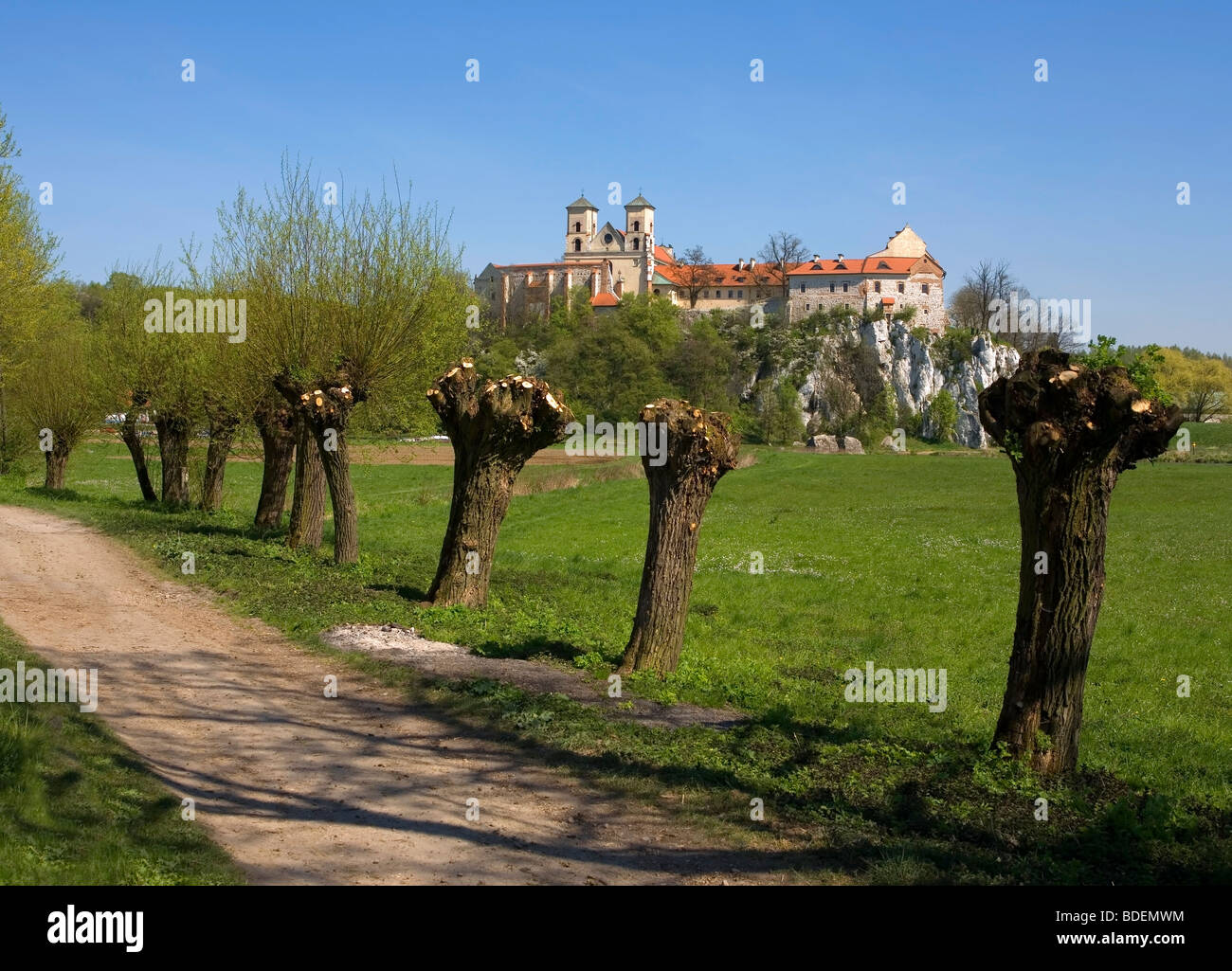 Historical benedictine abbey tyniec poland hi-res stock photography and ...