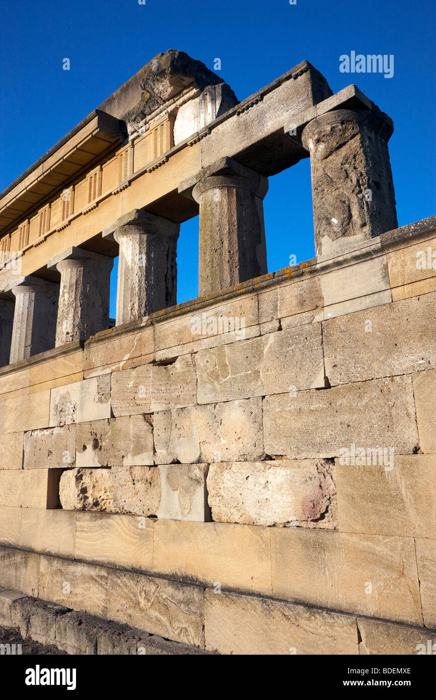 Remains of the theater at ancient Metapontion Stock Photo - Alamy