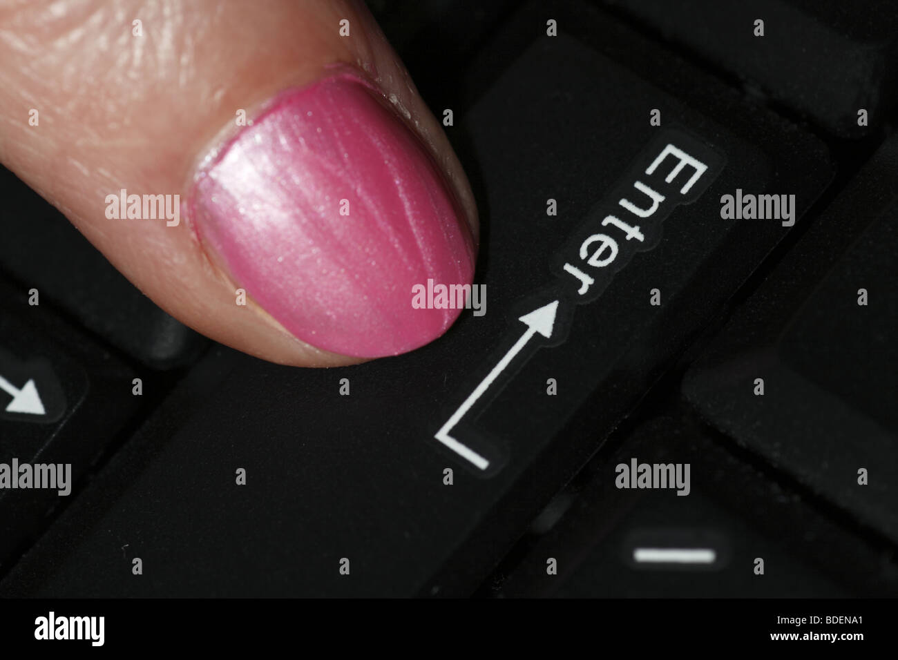 Keyboard keys enter hi-res stock photography and images - Alamy
