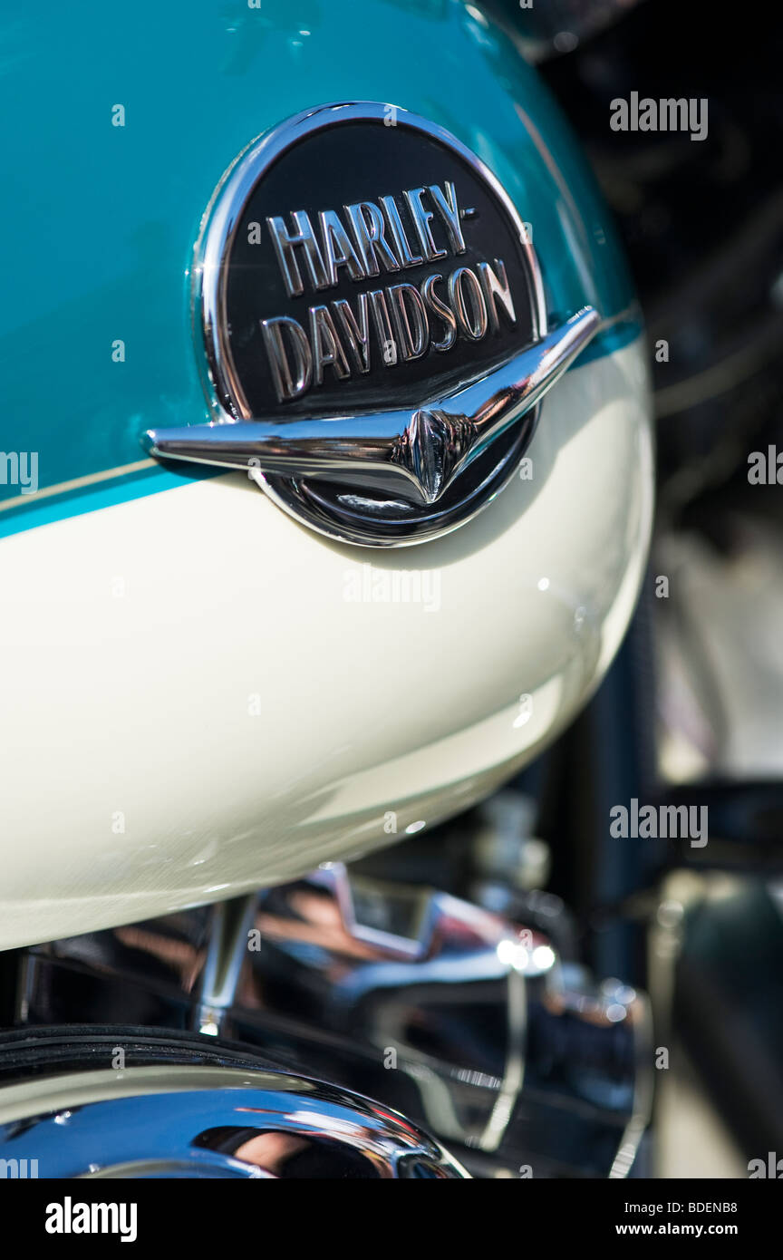 Harley davidson badge hi-res stock photography and images - Alamy