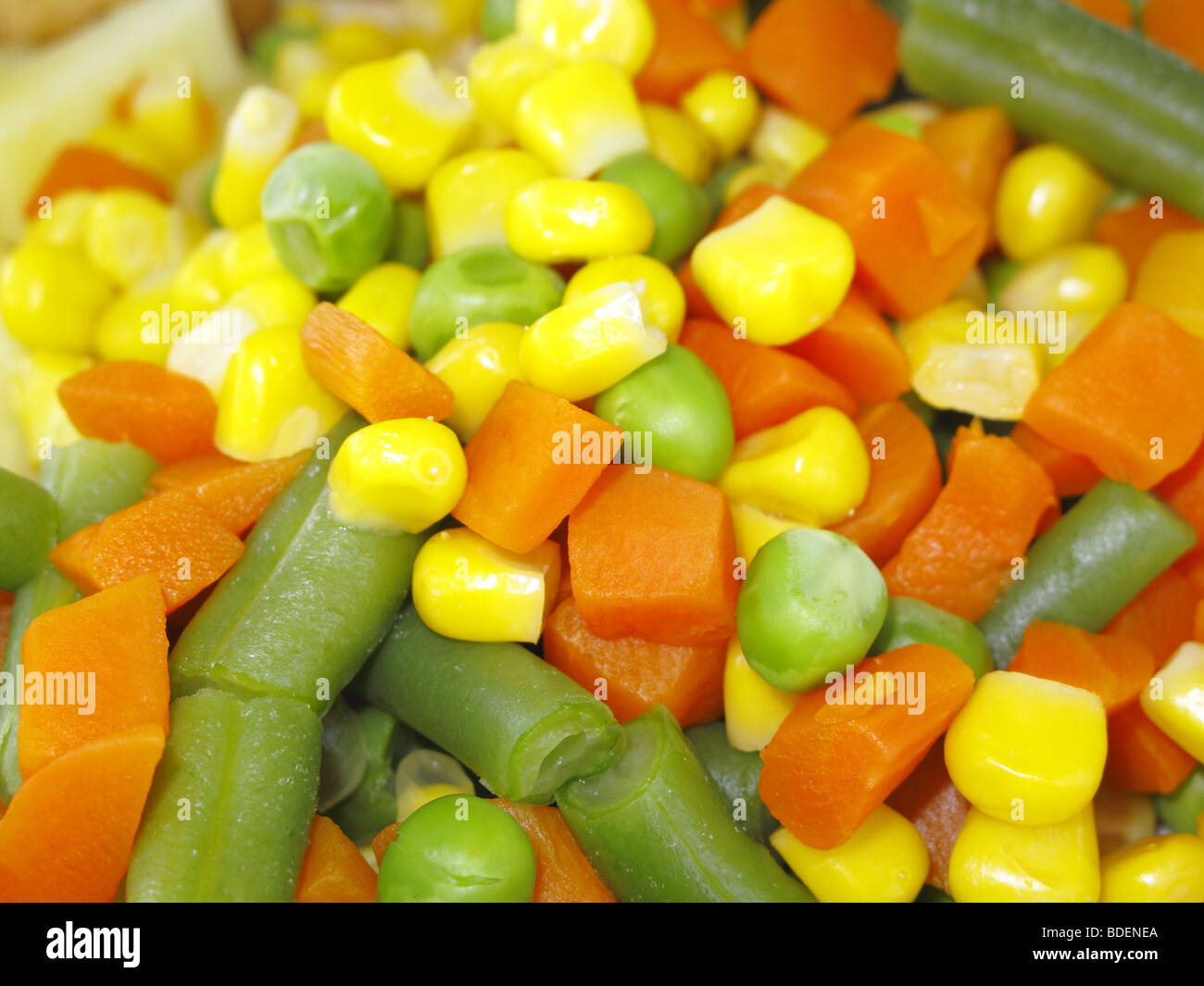Mixed vegetables peas beans hi-res stock photography and images - Alamy