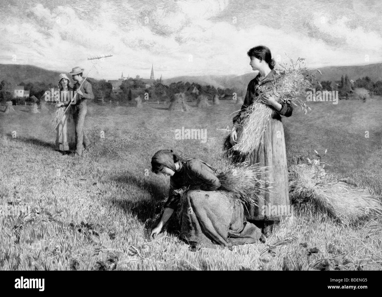 Gleaner wheat hi-res stock photography and images - Alamy