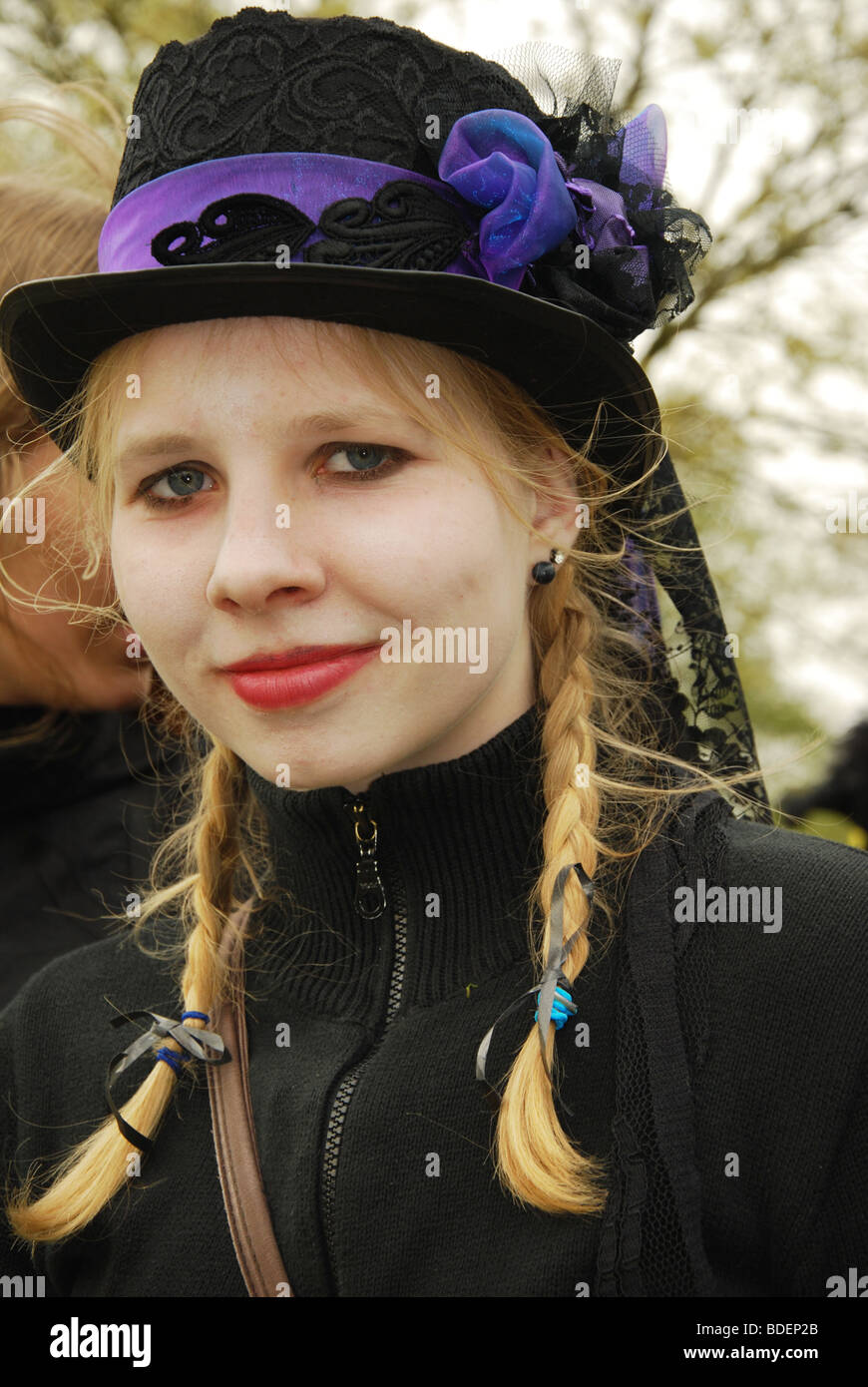 Utrecht netherlands young blonde woman hi-res stock photography and ...