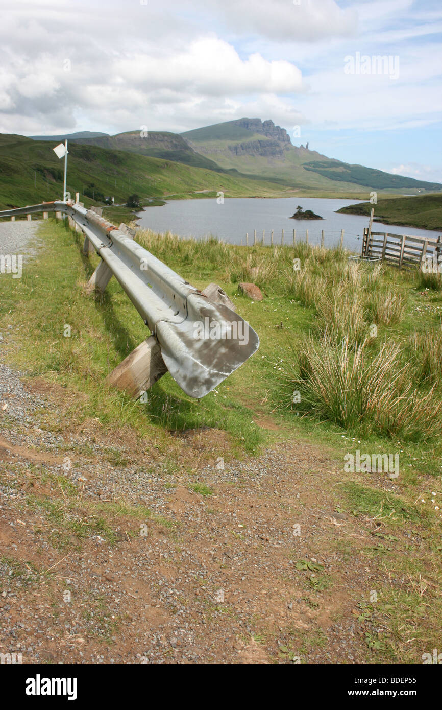 Loch Fada on the Trotternish Peninsula, Isle of Skye, Scotland with The ...