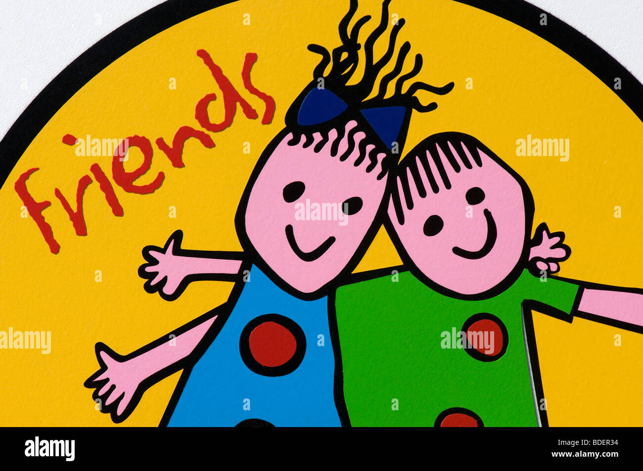 Cartoon illustration letter smiling happy hi-res stock photography and ...