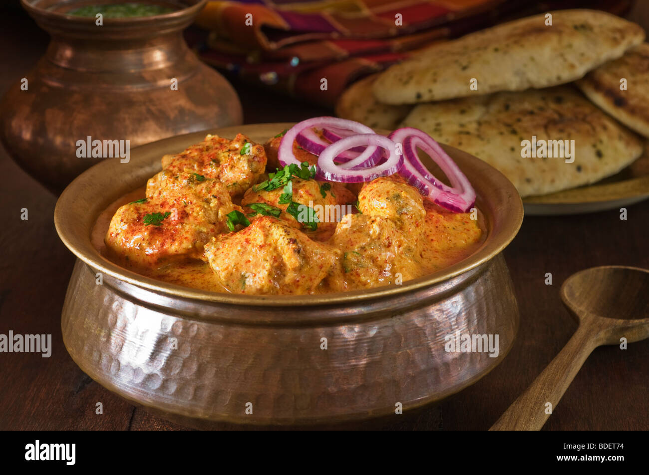 Butter chicken makhani India South Asia Food Stock Photo - Alamy