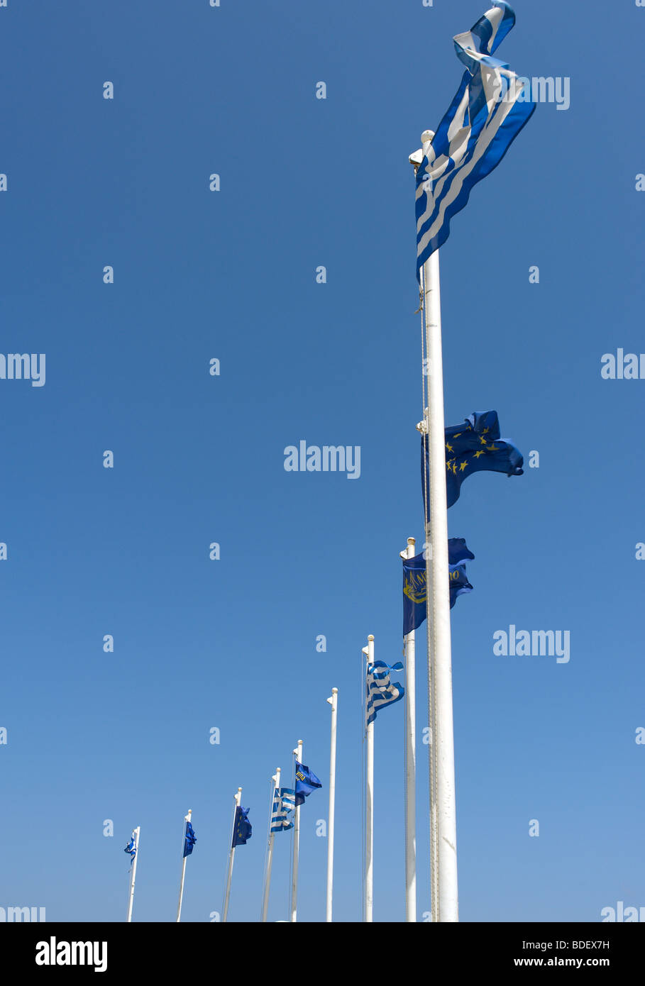 White poles hi-res stock photography and images - Alamy