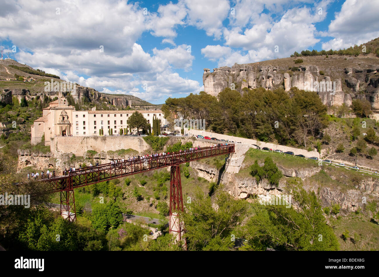Cuenca parador bridge spain hi-res stock photography and images - Alamy
