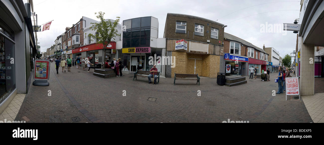 Margate High street empty shops Stock Photo - Alamy