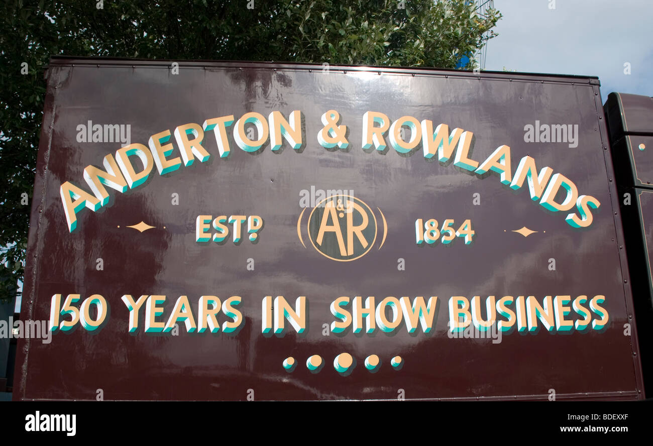 Anderton and Rowland Fair Stock Photo - Alamy