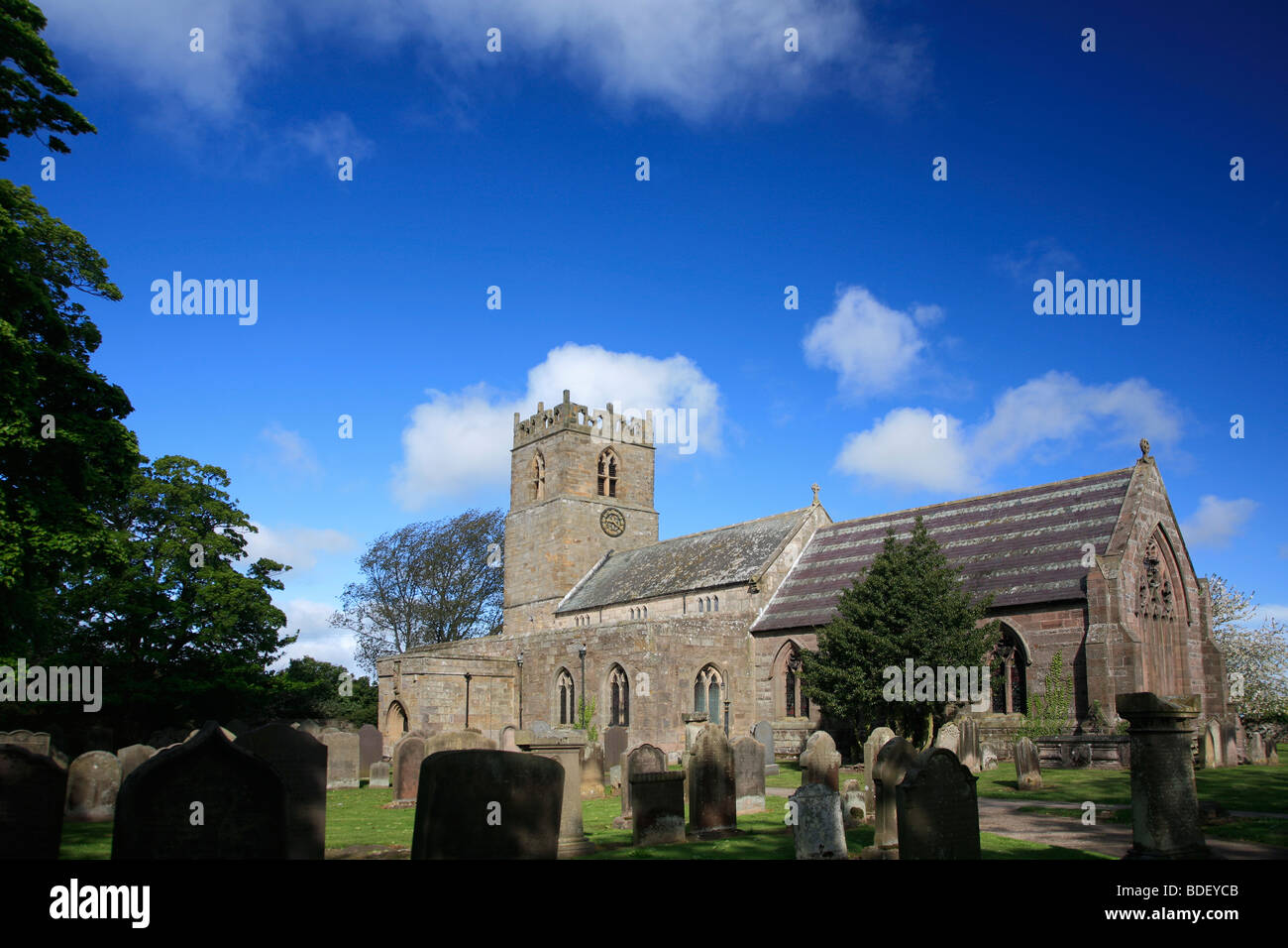Holy Trinity Parish Church Embleton village North Northumbrian Coast ...