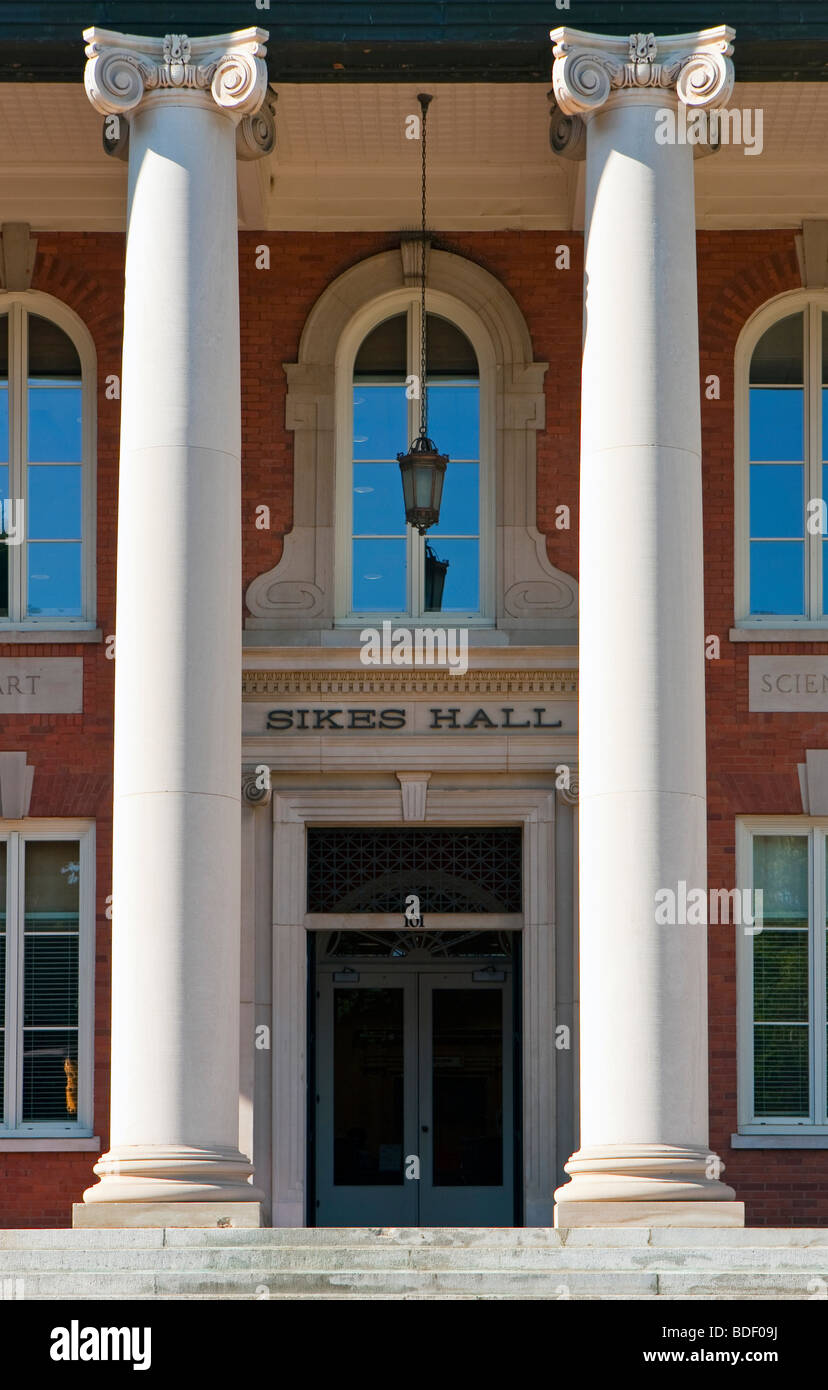 Main Entrance to Sikes Hall at Clemson University Stock Photo - Alamy