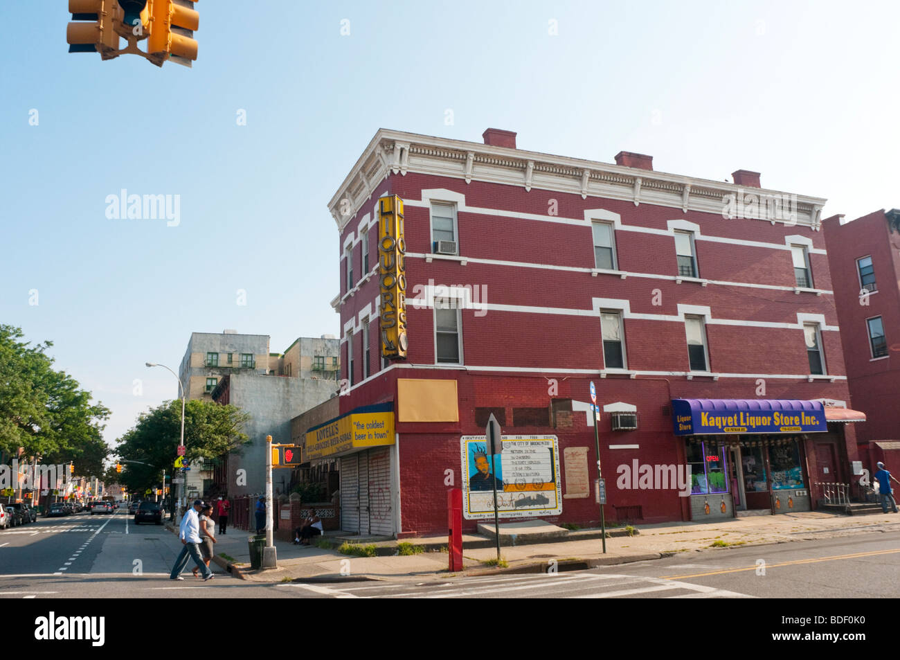 'Ol Dirty Bastard Memorial Mural on a street corner in Bed-Stuy Stock ...