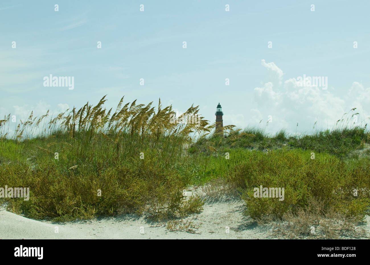 Ponce Inlet lighthouse distance Stock Photo - Alamy