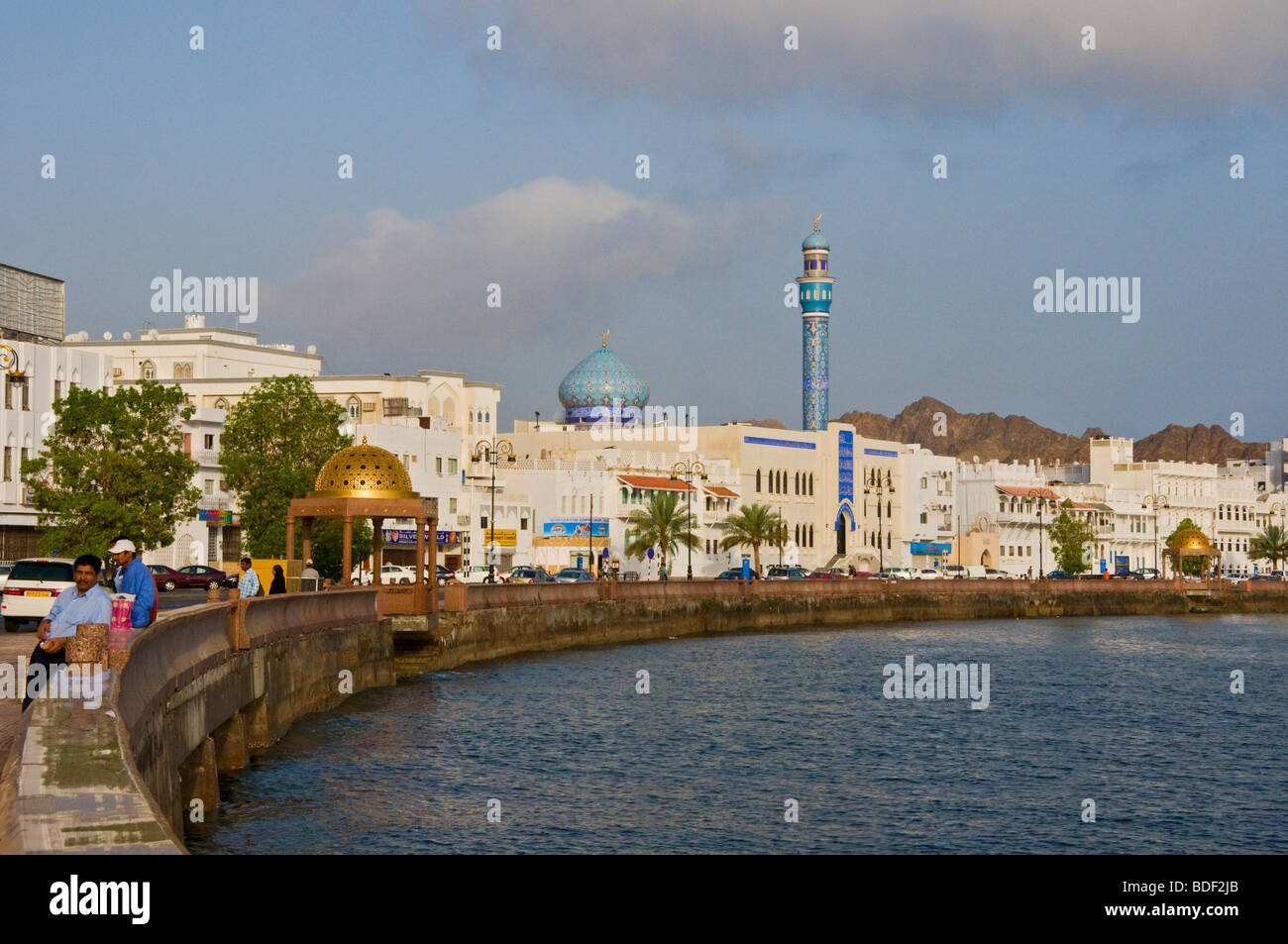 The Mutrah Waterfront Old Muscat Sultanate of Oman Stock Photo - Alamy
