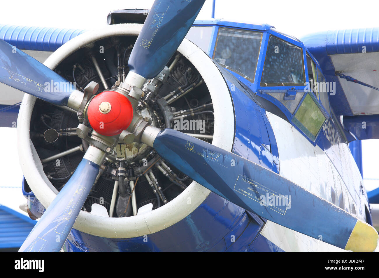 Antonov AN 2 biplane russian aircraft Stock Photo - Alamy