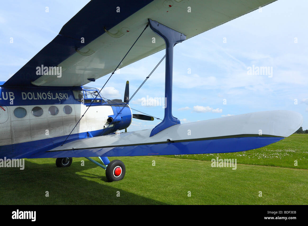 Antonov AN 2 biplane russian aircraft Stock Photo - Alamy