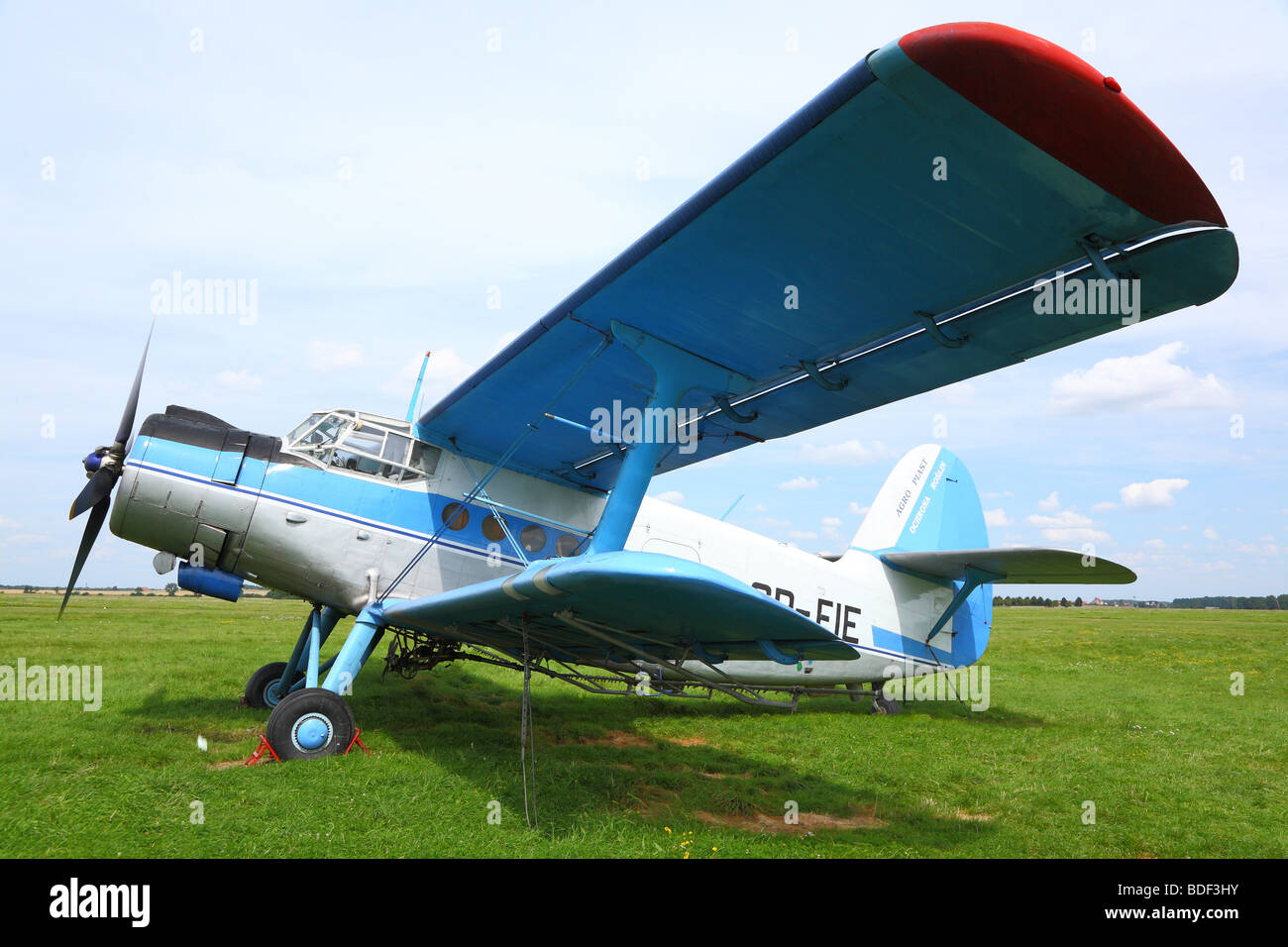 Antonov AN 2 biplane russian aircraft Stock Photo - Alamy