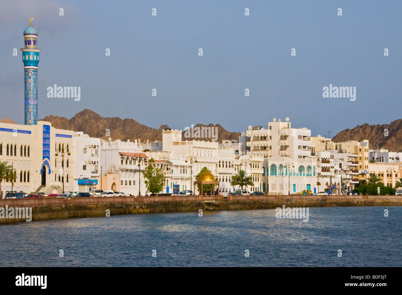 The Mutrah Waterfront Old Muscat Sultanate of Oman Stock Photo - Alamy