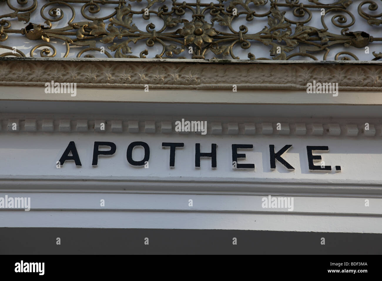 German pharmacy sign apotheke hi-res stock photography and images - Alamy